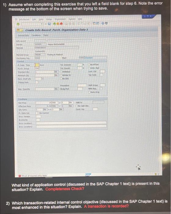 Solved Assume when completing this exercise that you left a | Chegg.com