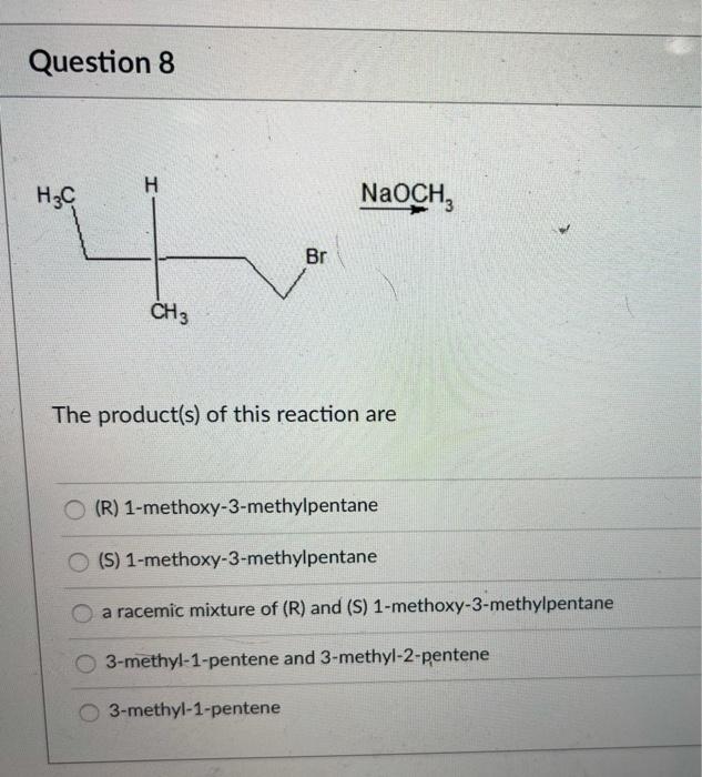 Solved Question 5 Markovnikov's rule applies to: addition of | Chegg.com