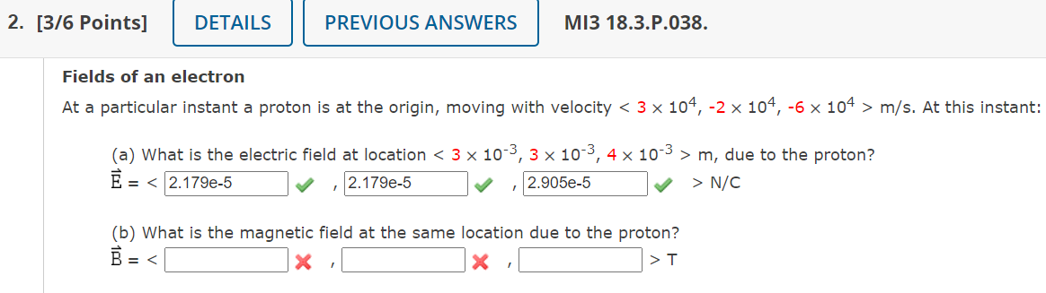Solved Fields of an electronAt a particular instant a proton | Chegg.com
