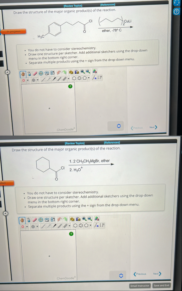 Solved [Review Topics][Refertences]Draw the structure of the | Chegg.com