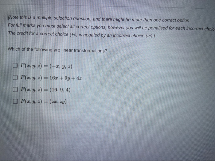 Solved [Note this is a multiple selection question, and | Chegg.com