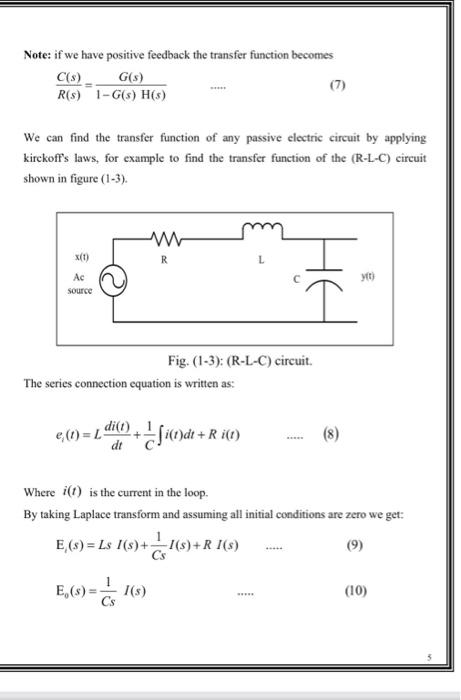 Mathematical Model Response Object 1-To leam how to | Chegg.com