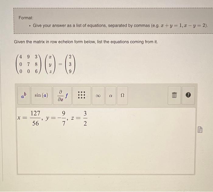 Solved can you solve question, this is my answer but it | Chegg.com