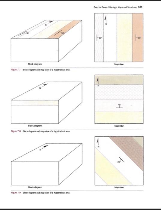 Solved Geologic Maps and Structures Earth is a dynamic | Chegg.com