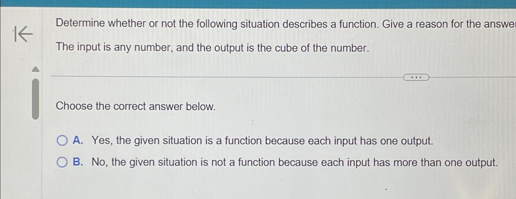 Solved Determine whether or not the following situation | Chegg.com