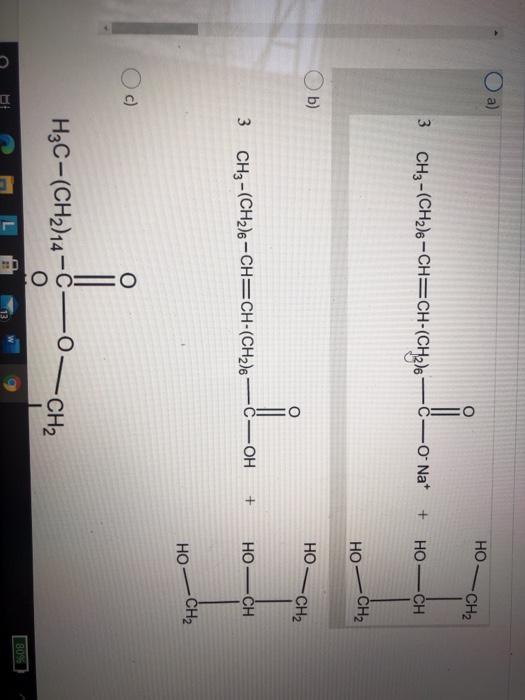 Solved Question 73 (2 points) CH3 -(CH2)6 -CH=CH-(CH2)6 | Chegg.com