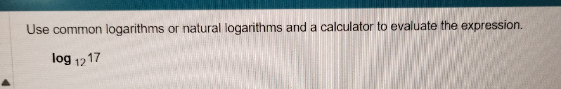 Solved Use common logarithms or natural logarithms and a | Chegg.com