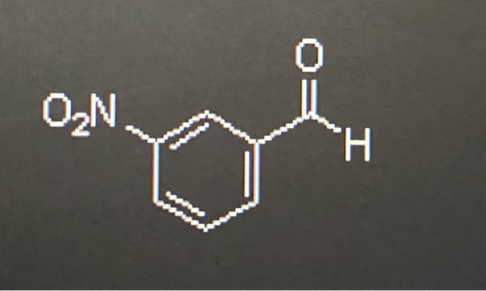 Solved I started with Benzaldehyde, HNO3 placed in ice bath | Chegg.com