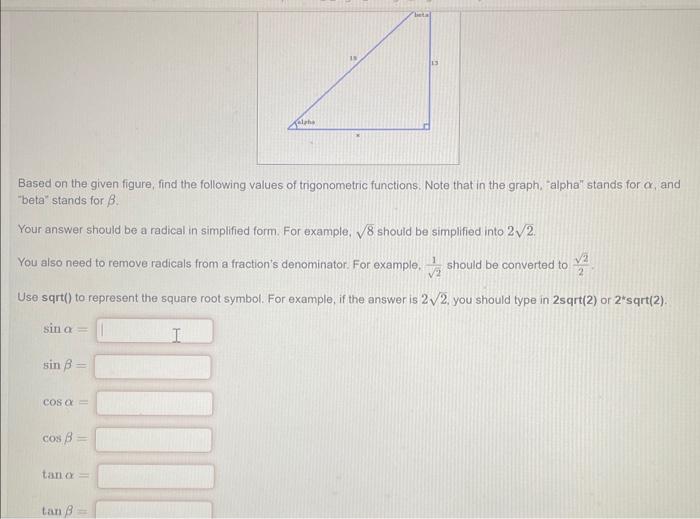 Solved Based on the given figure, find the following values | Chegg.com