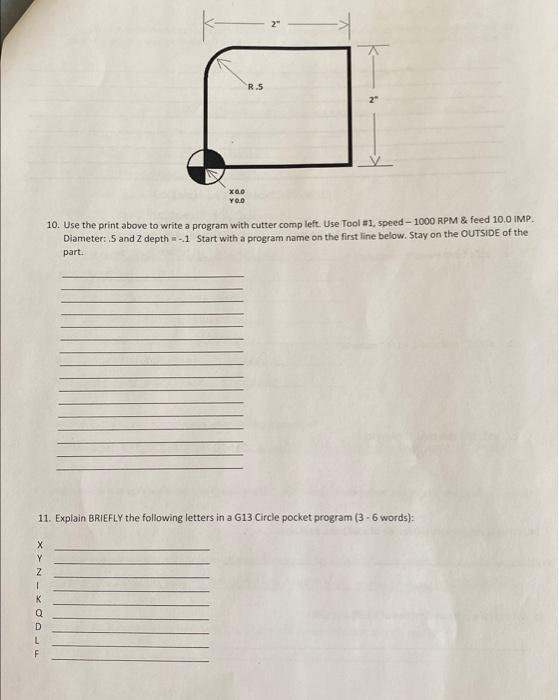 Solved 10. Use the print above to write a program with | Chegg.com