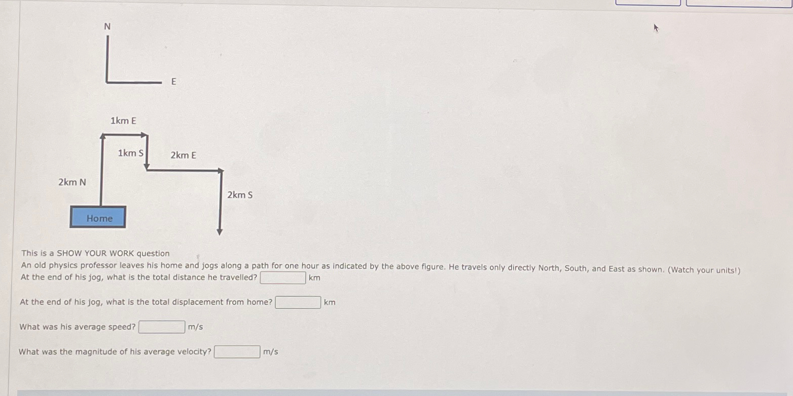 Solved This is a SHOW YOUR WORK question At the end of his | Chegg.com