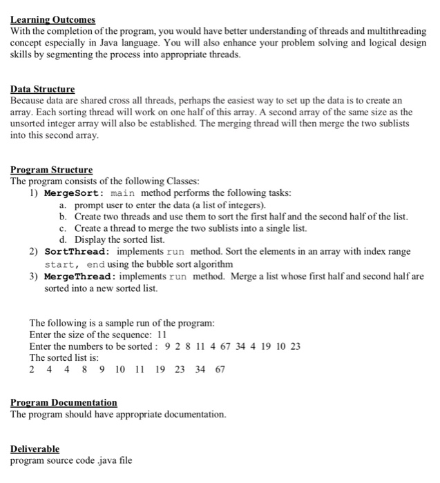 Solved Learning Outcomes With the completion of the program, | Chegg.com