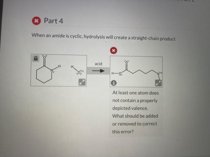 Solved Amides can undergo a two-step hydrolysis process. 2. | Chegg.com