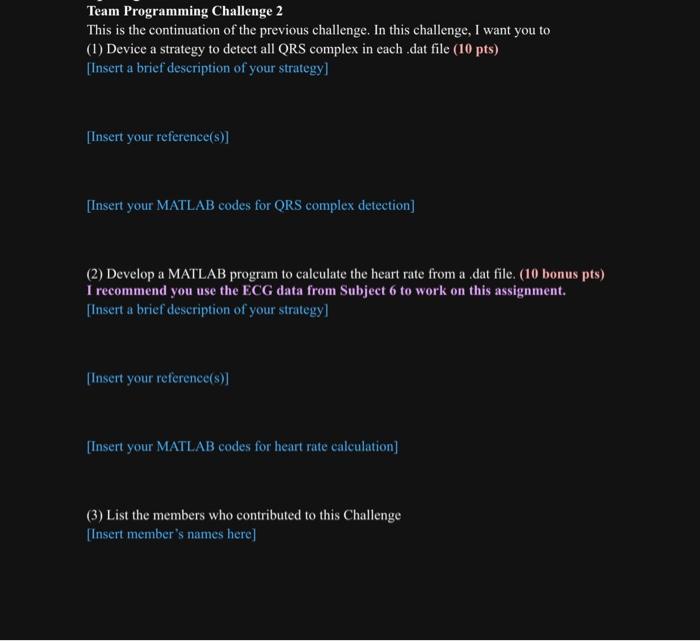Solved Team Programming Challenge 2 This is the continuation | Chegg.com Solved Team Programming Challenge 2 This is the continuation | Chegg.com