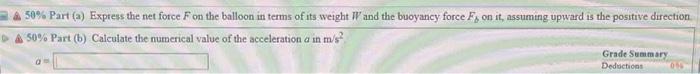 Solved (13\%) Problem 6: A balloon filled with helium gas | Chegg.com