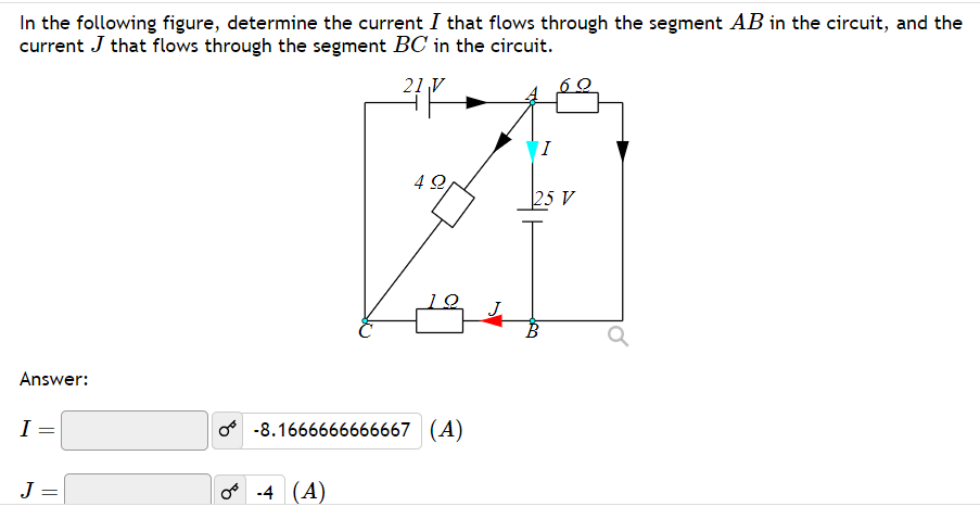 Solved In the following figure, determine the current I that | Chegg.com