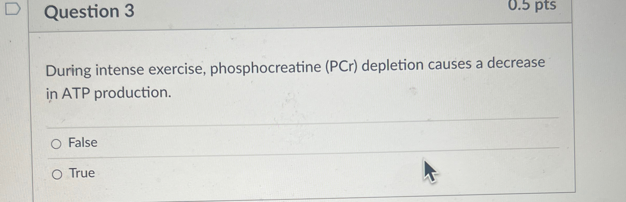 Solved Question 30.5 ﻿ptsDuring intense exercise, | Chegg.com