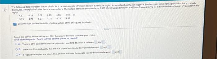 Solved reg Cick the icon to view the tabie of erical values | Chegg.com