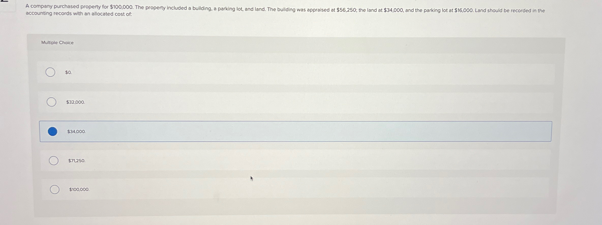 Solved accounting records with an allocated cost of:Multiple | Chegg.com