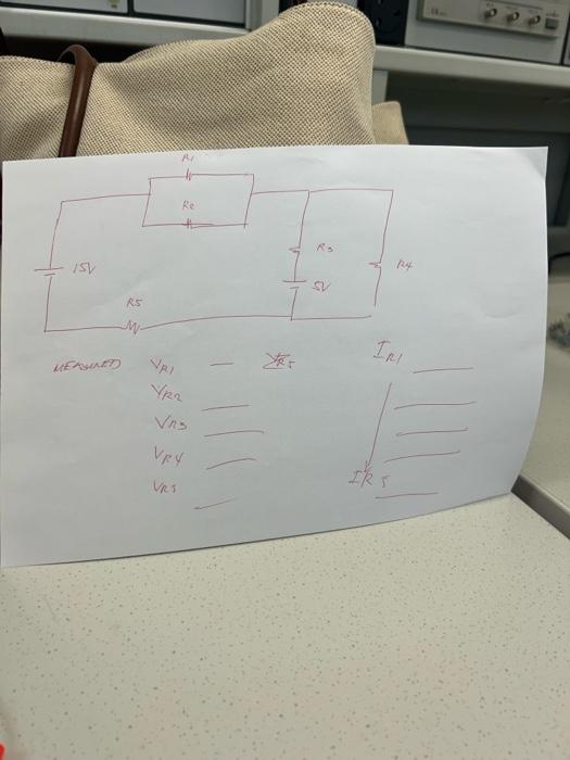 how woupd i find req and v and i values for both | Chegg.com