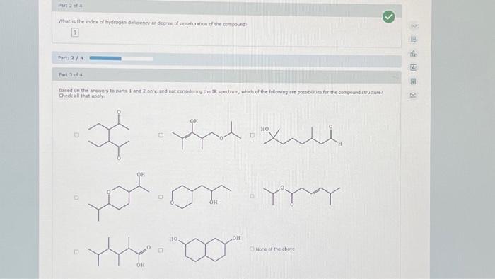Solved An unknown compound with formula CnHxO2 gives the IR, | Chegg.com