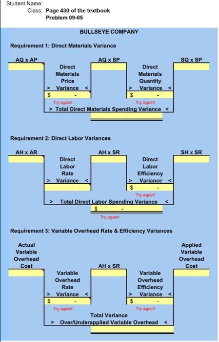 Solved Required: Calculate the following for Bullseye: 1. | Chegg.com