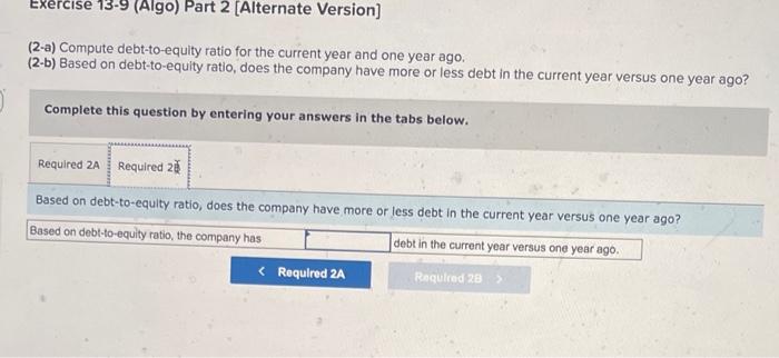 Solved Exercise 13-9 (Algo) Analyzing risk and capital | Chegg.com
