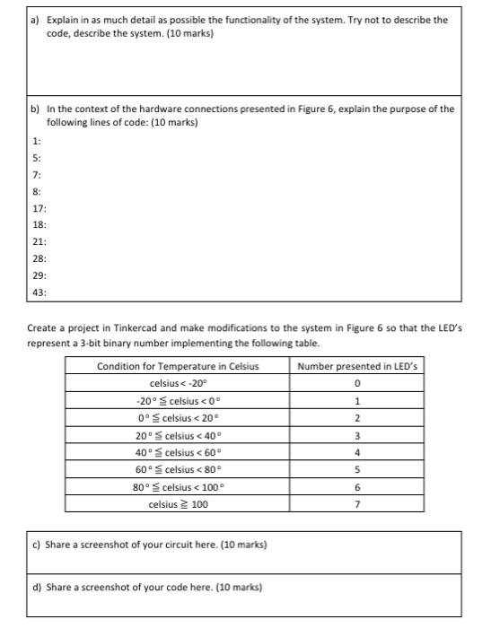 Solved C3. Answer the following questions about the Arduino | Chegg.com