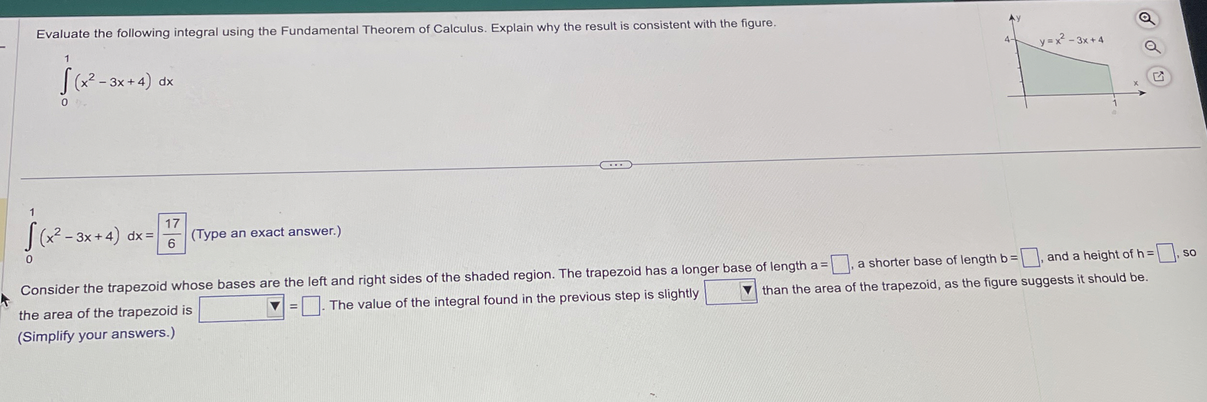 Solved Evaluate the following integral using the Fundamental | Chegg.com