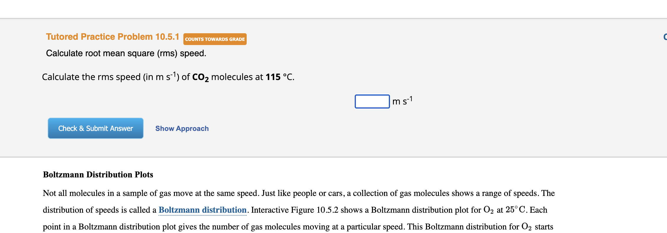 Solved Tutored Practice Problem 10.5.1Calculate root mean | Chegg.com