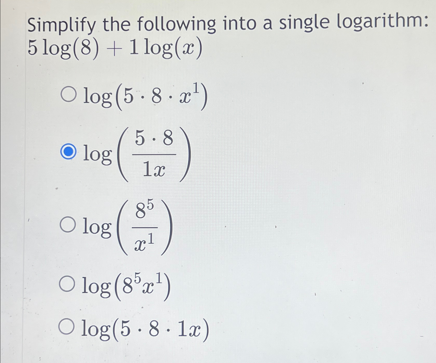 Solved Simplify the following into a single | Chegg.com