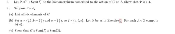 Solved For the remaining exercises let F be a field. Write 0 | Chegg.com