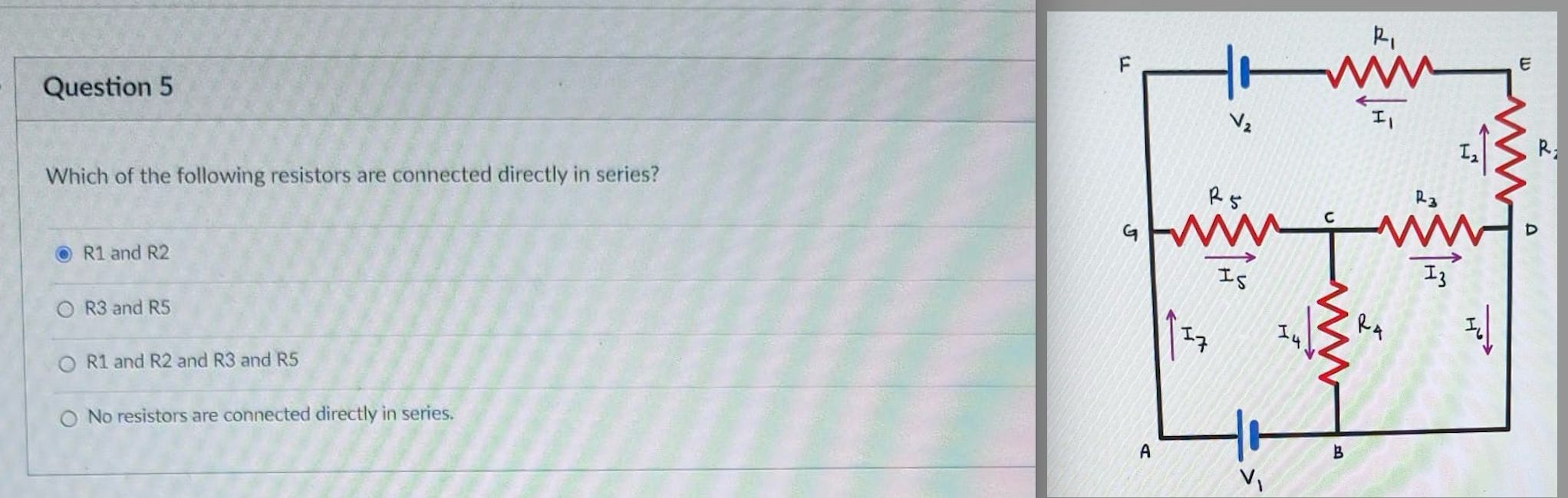 Solved Question 5Which of the following resistors are | Chegg.com