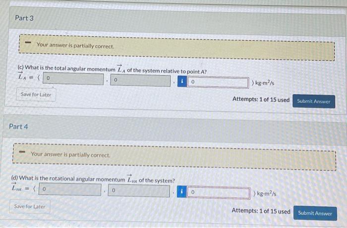 In the figure two small objects each of mass m=0.260 | Chegg.com