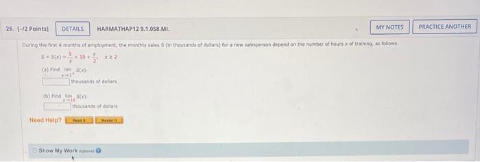 Solved During the first 4 months of employment, the monthly | Chegg.com