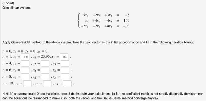 Solved Must be calculated with 3 decimal digits and answers | Chegg.com