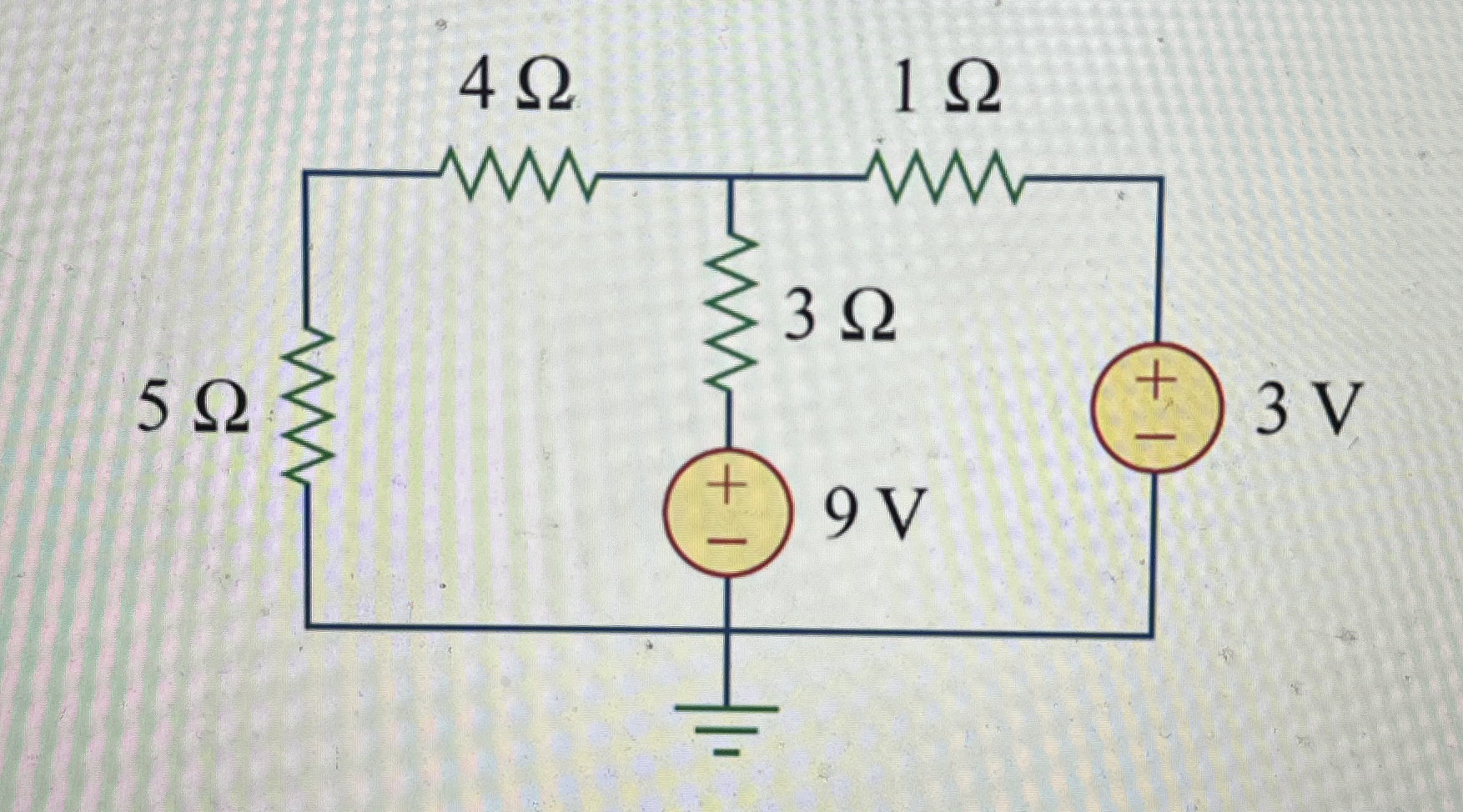 Solved Analiza el circuito electrico usando metodos de | Chegg.com