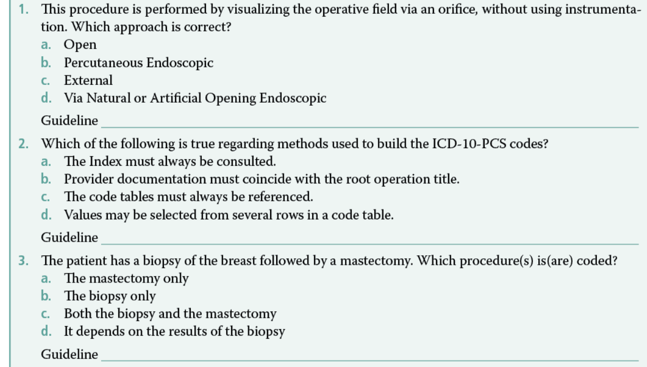 Solved This procedure is performed by visualizing the | Chegg.com
