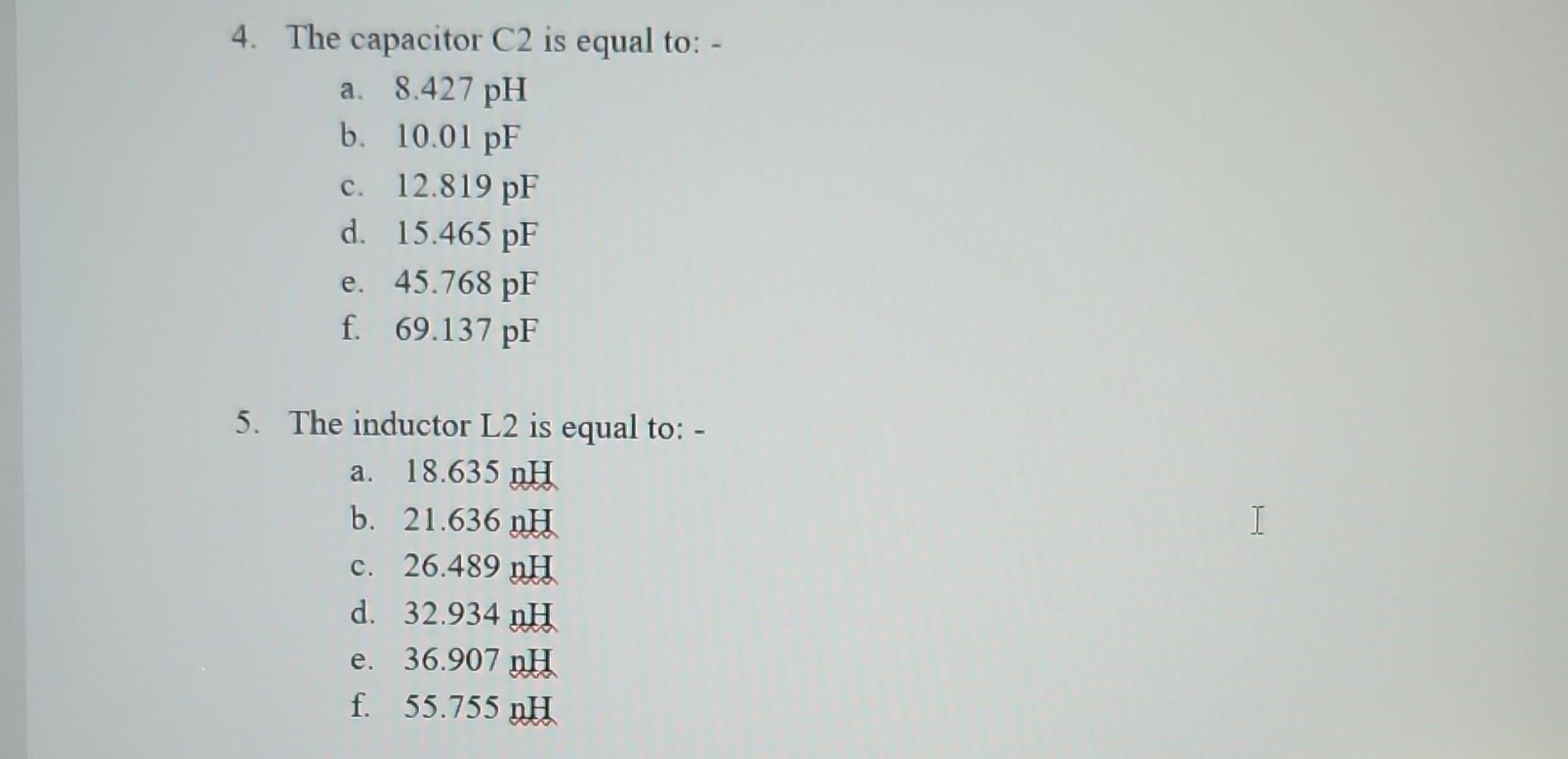 Solved The following filter circuit has been designed based | Chegg.com