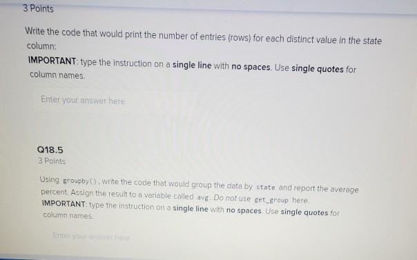 Solved Q18 Structured Data in Python 10 Points Consider the | Chegg.com