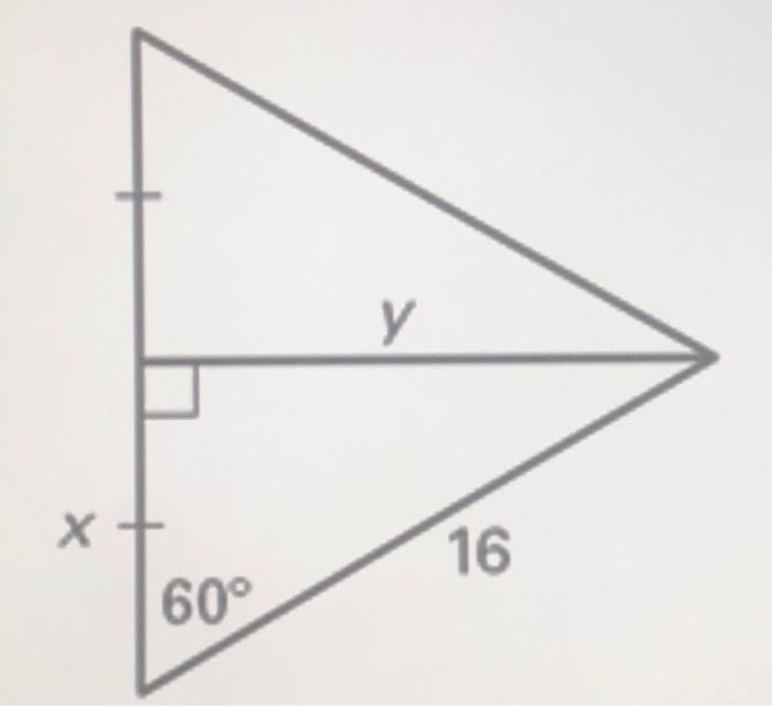 Solved Find y.A. 8 ️2B. 8 ️3C. 8 ️3/3D. 4 ️2 | Chegg.com