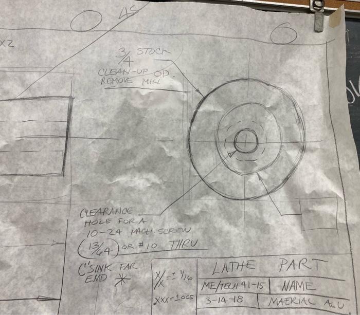 Solved CLEARANCE HOZE FOR A 10-24 MACH: SCREU (13/64) OR | Chegg.com