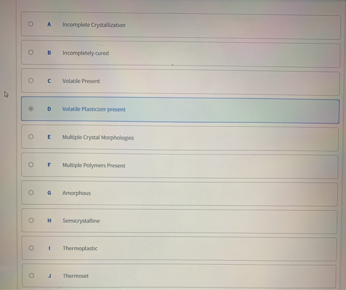 Solved Based on the DSC loop shown, what can you say about | Chegg.com