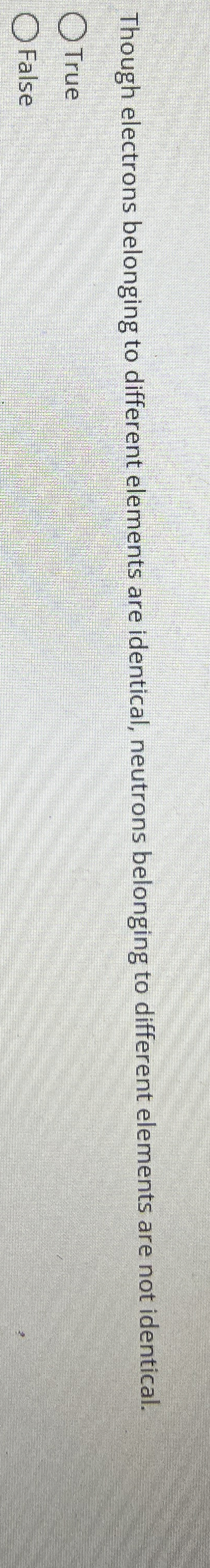 Solved Though electrons belonging to different elements are | Chegg.com