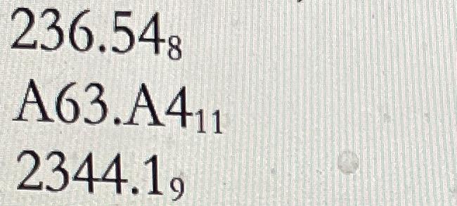 Solved Convert the following values into both hexadecimal | Chegg.com