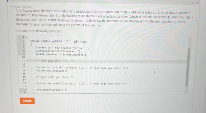 Solved Please answer in Java language and sticking to the | Chegg.com