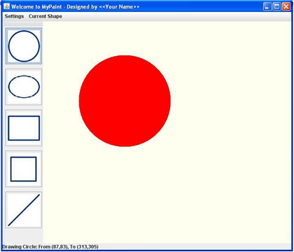 Solved Question DetailsUsing Java!My Paint | Chegg.com