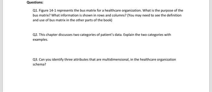 Solved Questions: Q1. Figure 14-1 represents the bus matrix | Chegg.com