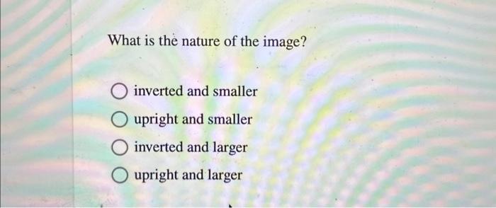 Solved Determine the image distance di for an object | Chegg.com