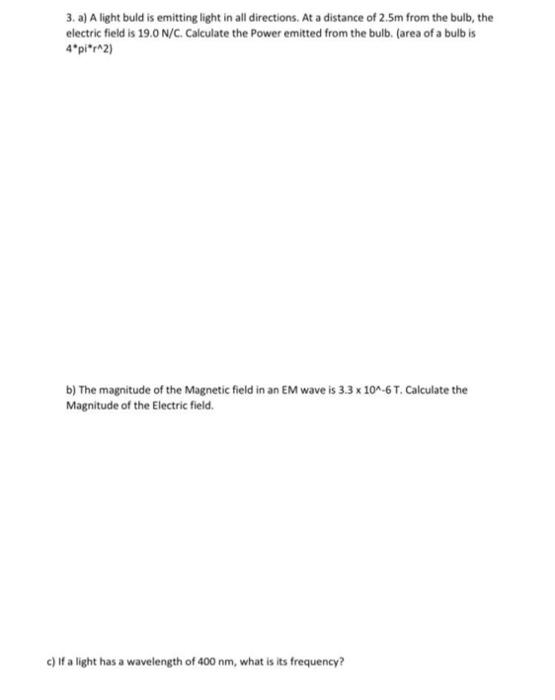 Solved please use the equations in the same format as the | Chegg.com